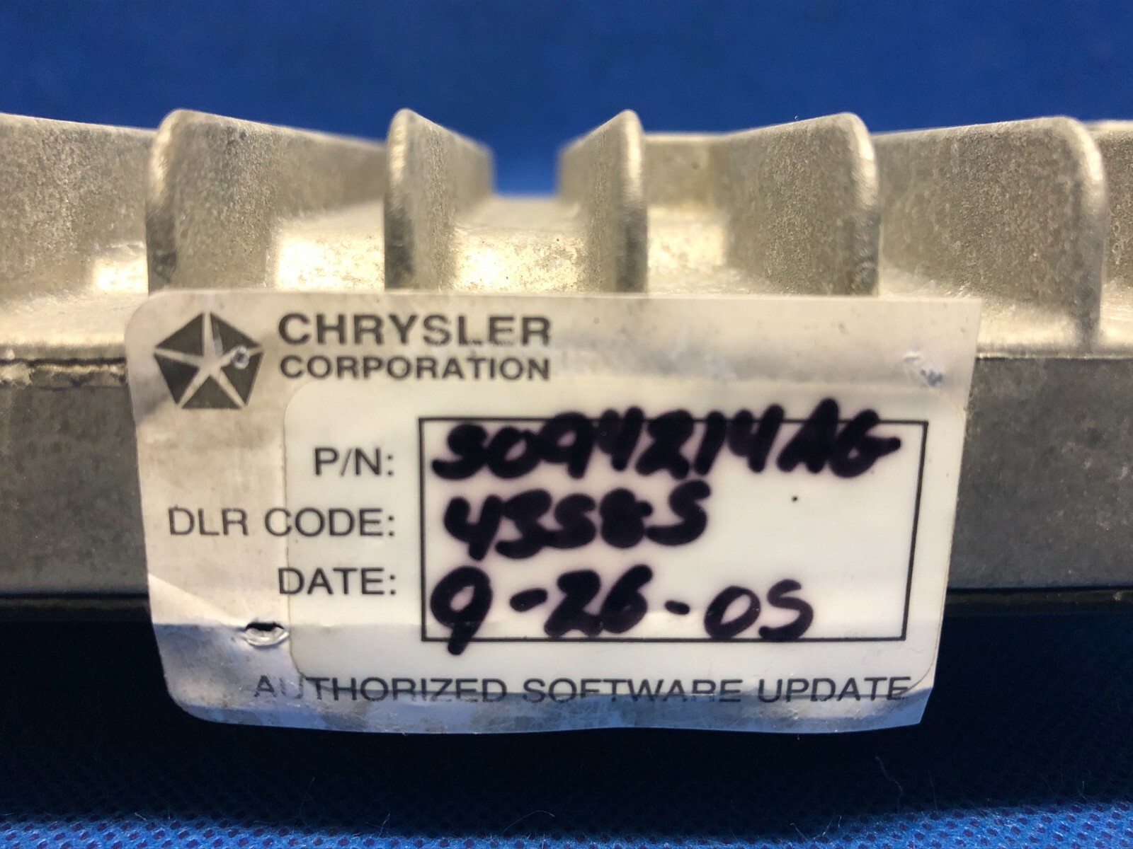 VIN REFLASHED PLUG & PLAY 05 PT CRUISER TURBO AT HO ECU MODULE PCM ...