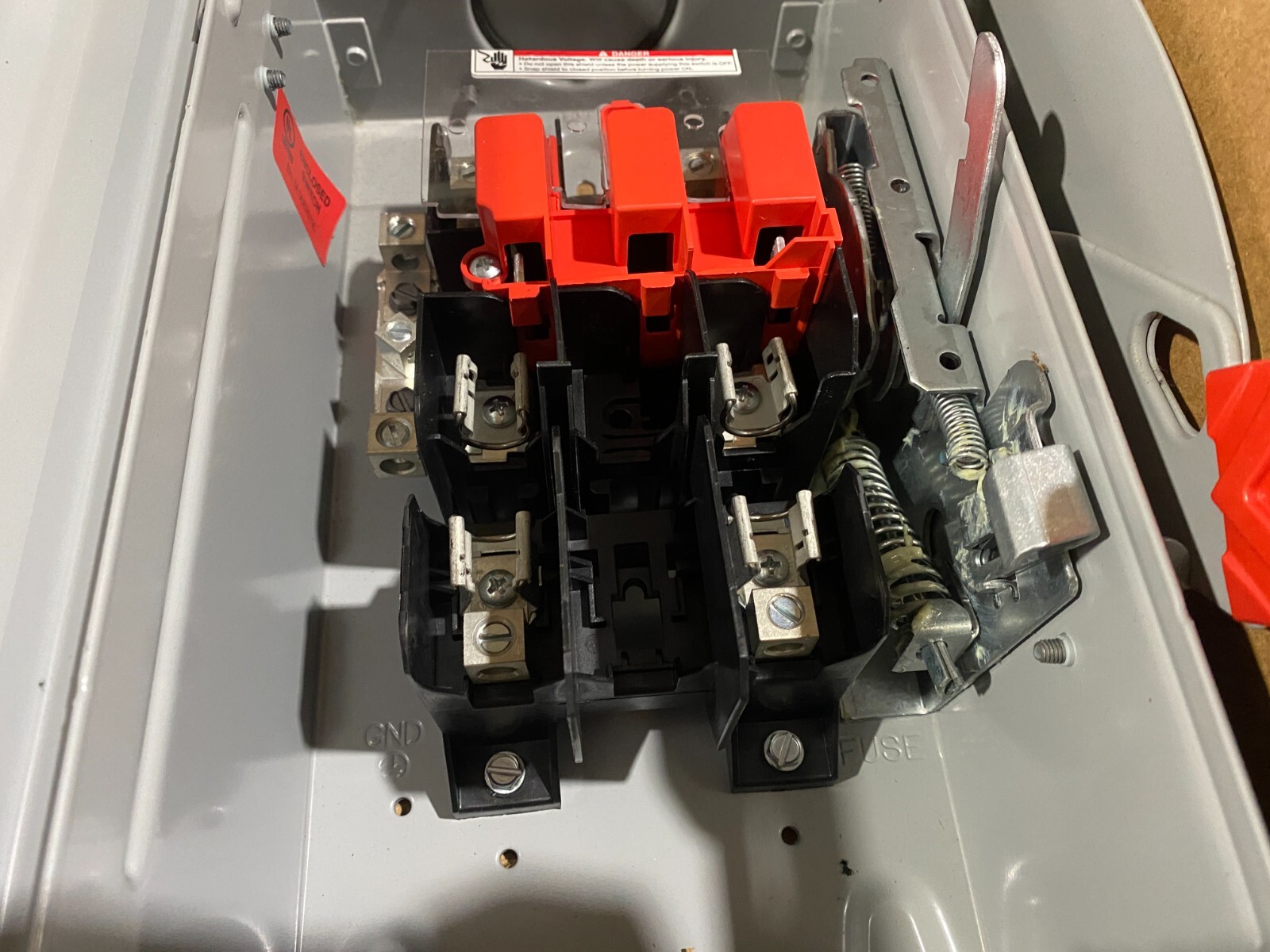 Siemens HF221NR Safety Disconnect Switch 30A 2P 240V 7.5HP Max Type 3R ...