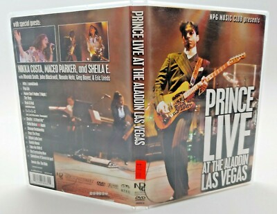 Prince Live ! At the Aladdin Las Vegas 2003 DVD Video 14 Tracks Free ...