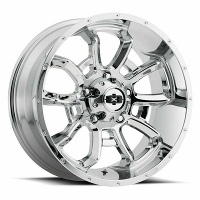 20" Vision 415 Bomb Chrome 20x12 Wheel 5x5 (5x127) -51mm Rim | eBay