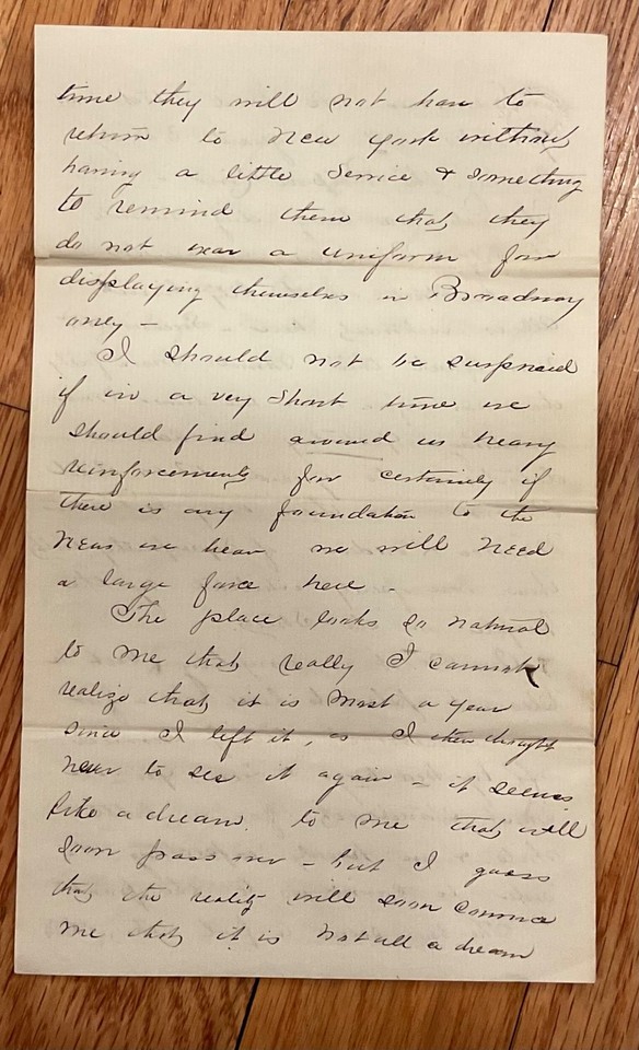 CIVIL WAR LETTER JUNE 30, 1863 FEDERAL HILL BALTIMORE MD NIGHT BEFORE ...