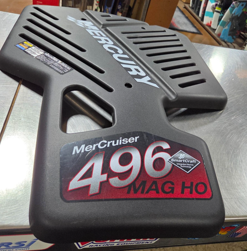 Mercury Mercruiser 496 Mag HO Engine Cover Fair Condition-USED-Modified ...