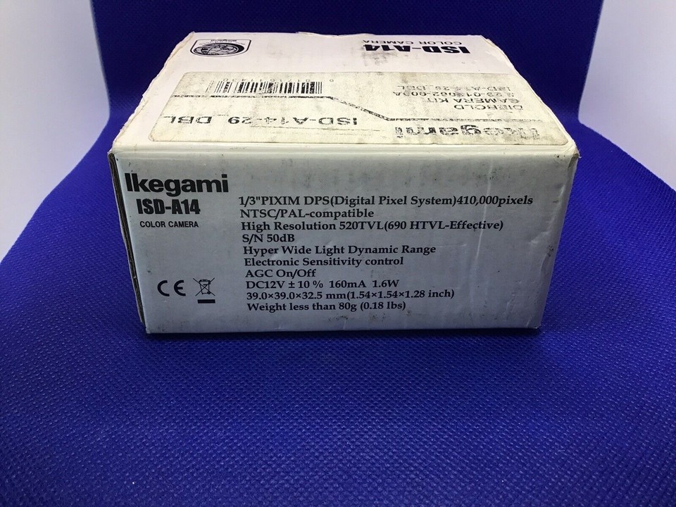 Ikegami ISD-A14 Color Camera Kit Diebold ISD-A14-29-DBL ATM Security ...