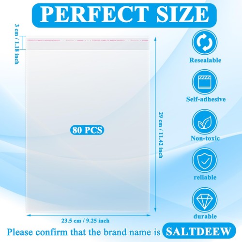 Clear Plastic Magazine Protectors Sleeve For Collectors Comic Book Size ...