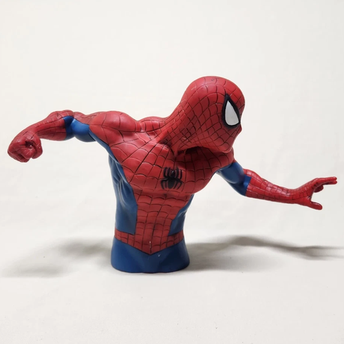 Spider-Man PVC Bust Bank Kids Monogram Action Figure | eBay
