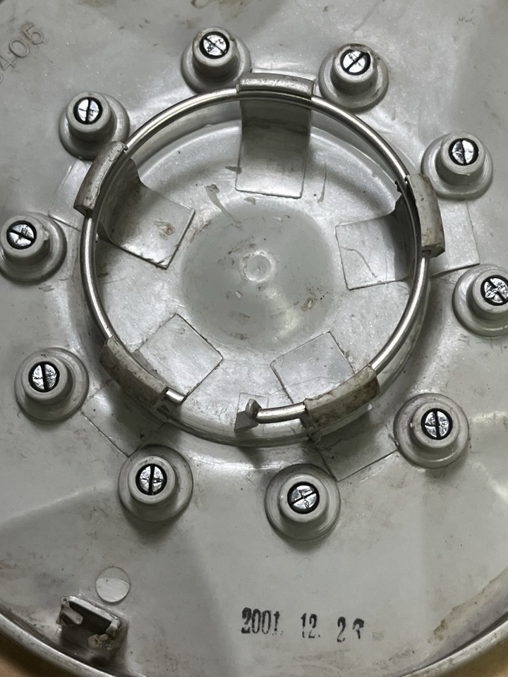 ASA CENTER CAP DREAM TECHNOLOGY CUSTOM SILVER WHEEL CENTER CAP #8B405 ...