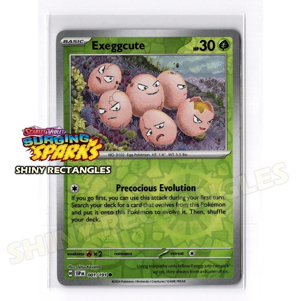 Surging Sparks Pokemon Cards Reverse Holo EX Master Set Singles You ...