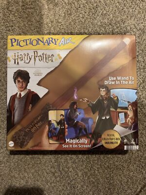 Pictionary Air Harry Potter Drawing Game Wand Pen Party Fantasy Themed ...