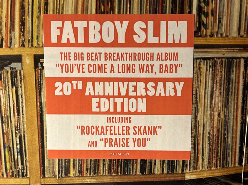 SEALED Youve Come a Long Way Baby Fatboy Slim NEW vinyl massive attack ...