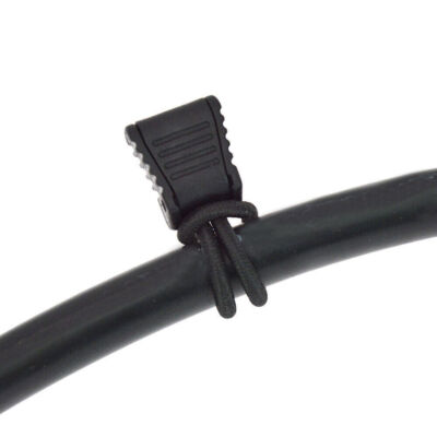 2Pcs Scuba Diving Dive Diver Hose Clip Retainer Holder Elastic Bungee ...