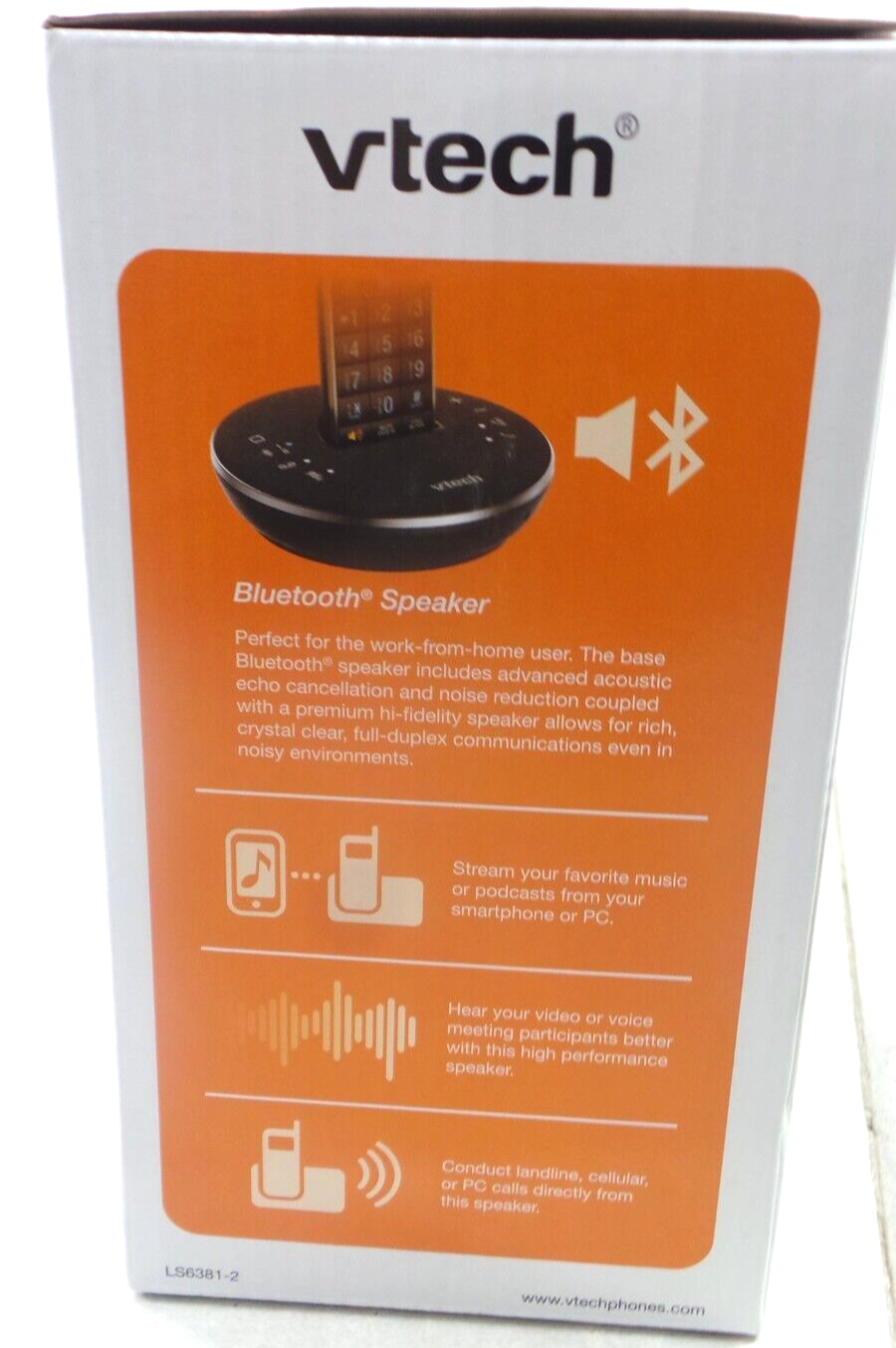 VTech LS6381-2 2 Handset Connect to Cell with Answering System and ...