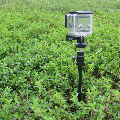 Trail Camera Stake Mount Adjustable Tilt 1/4-20 Ball Head | Fits ...