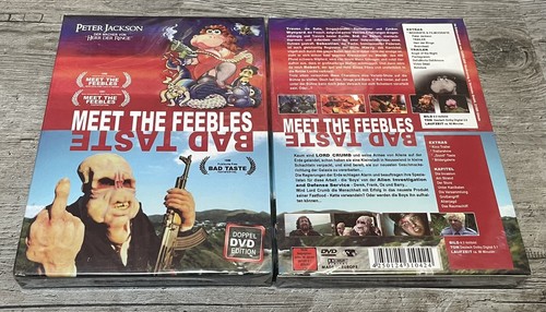 👺 „MEET THE FEEBLES & BAD TASTE“ [2-DVD BOX PETER JACKSON FSK18 VERSION ...