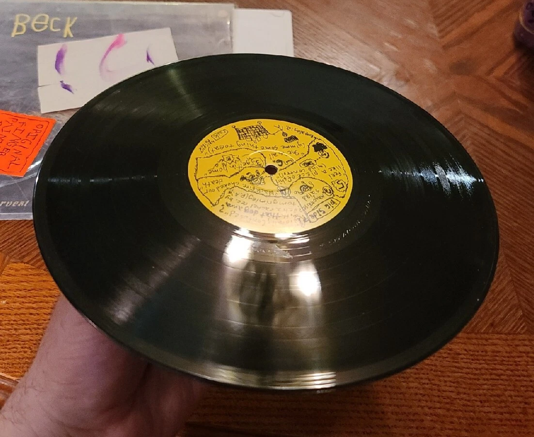 Beck A Western Harvest Field By Moonlight