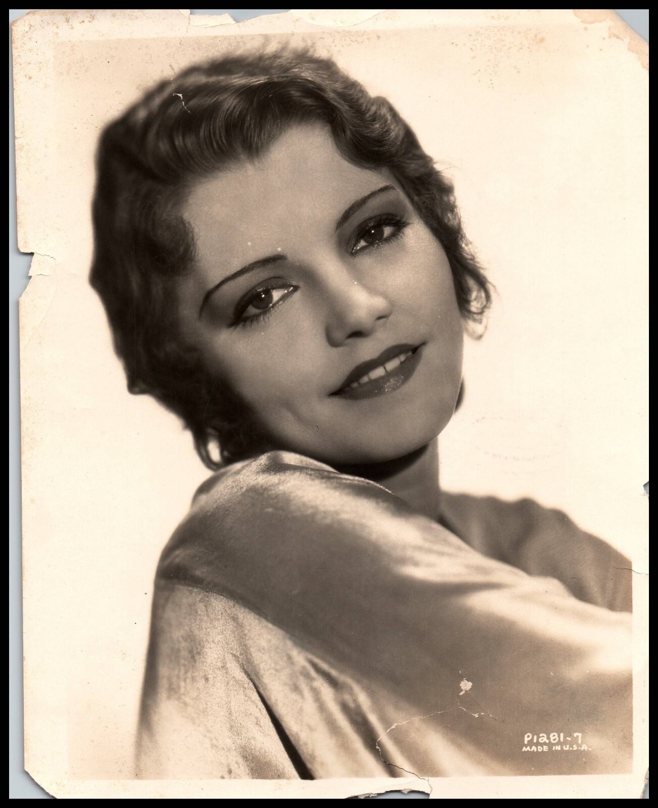 Hollywood Beauty PEGGY SHANNON STYLISH POSE 1930s STUNNING PORTRAIT ...