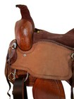 RODEO WESTERN RANCH SADDLE ROPING HORSE PLEASURE TOOLED LEATHER TACK 15 ...