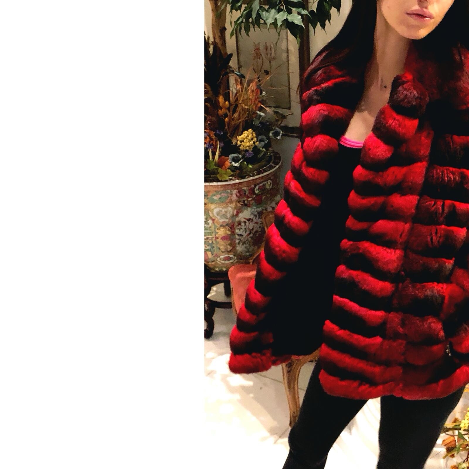 chinchilla fur coat women. Originally 20k!! | eBay