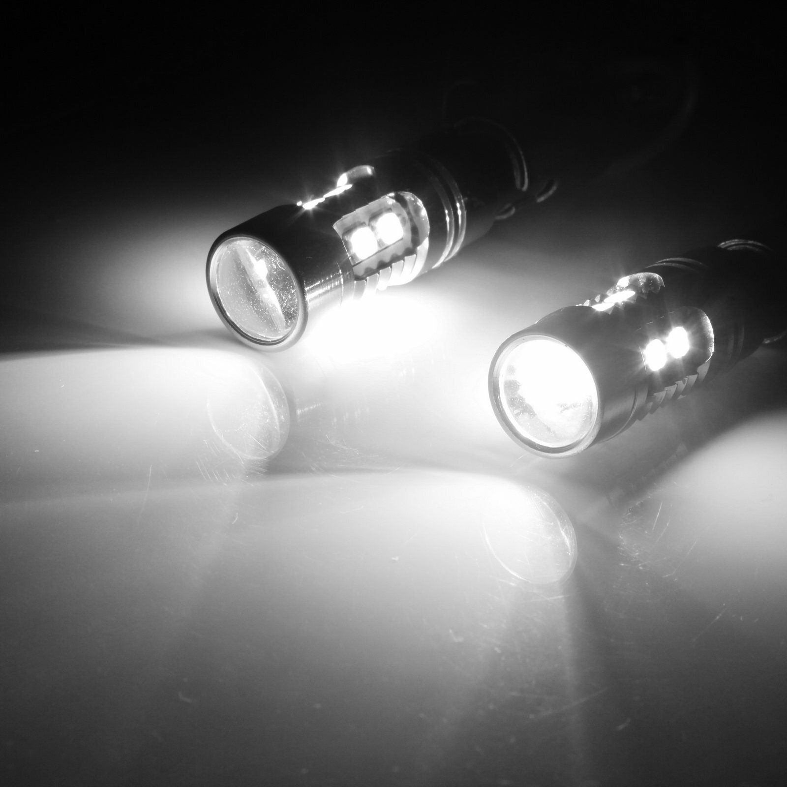 2x BA9s H10W LED BMW Angel Eyes Parking Light Bulb Lamps Xenon White ...