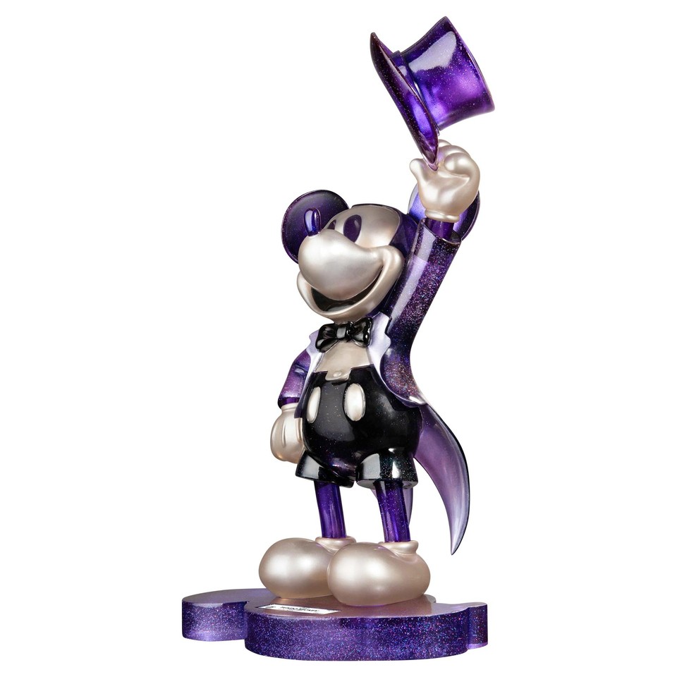 Disney Mickey Mouse Tuxedo Starry Night Master Craft Table Top Statue ...