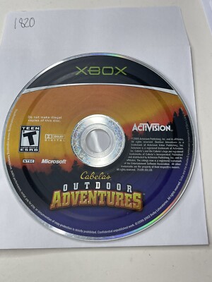 Cabela's Outdoor Adventures (Microsoft Xbox 2005) NO TRACKING - DISC ...