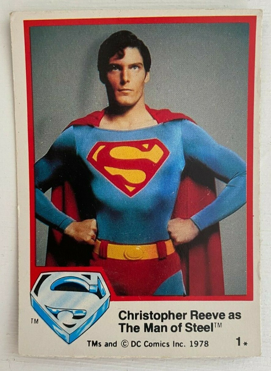 Topps Superman Cards 1978 white border - Various | eBay