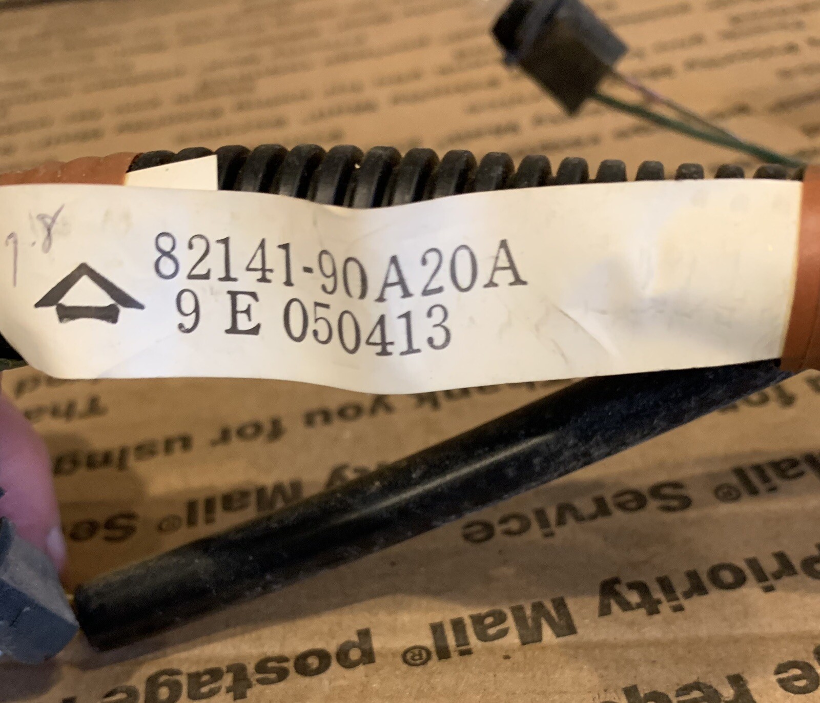 88-90 FJ62 Toyota Land Cruiser MPH Speedometer Wire Harness OEM 82141 ...