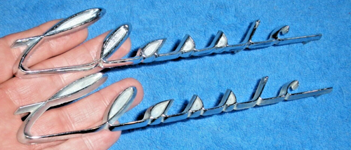 PAIR 1960S 1962 1963 1964 AMC RAMBLER CLASSIC EMBLEM SCRIPTS HOT ROD GM ...