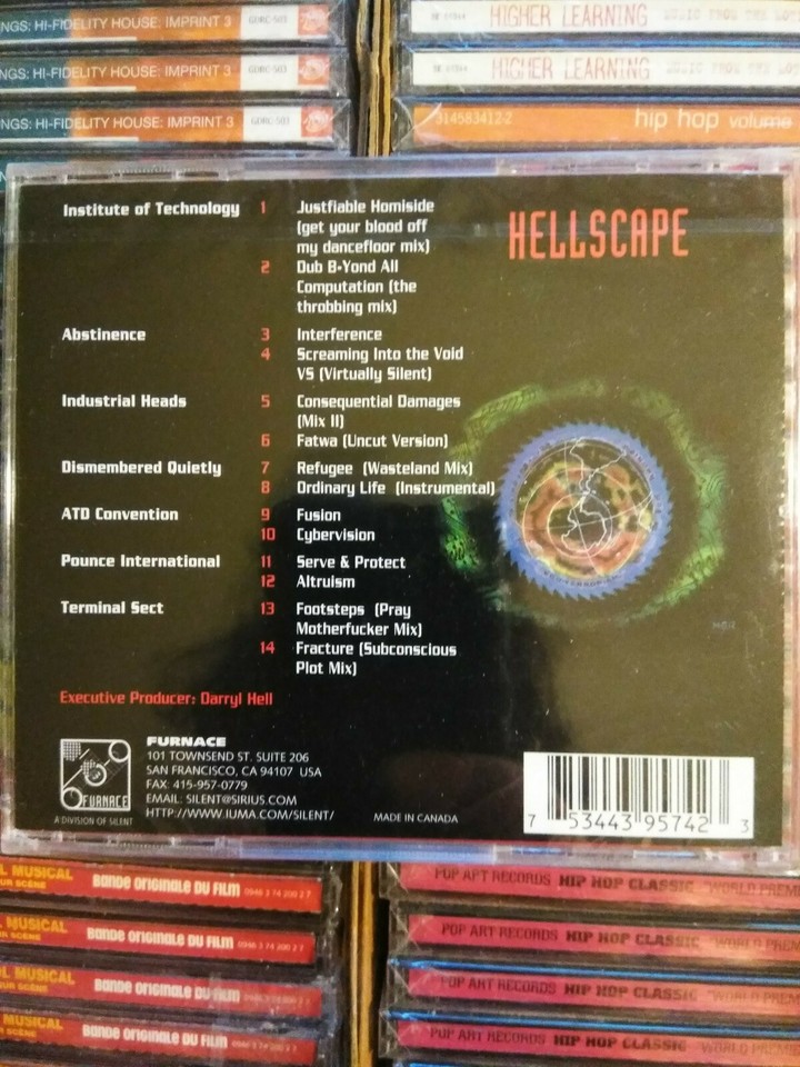Hellscape Various CD 1995 New Terminal Sect Institute Of Technology ...