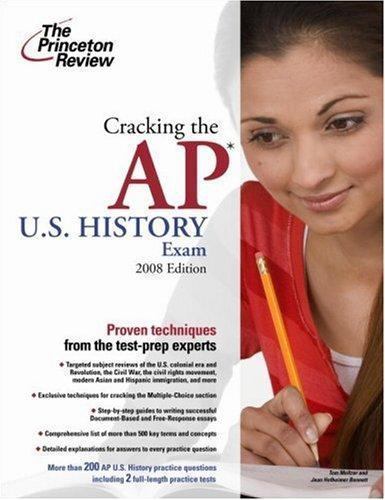 College Test Prep Ser.: U. S. History Exam 2008 by Jean Hofheimer ...
