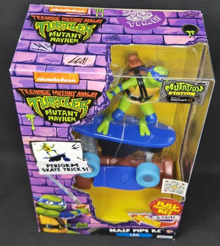 Teenage Mutant Ninja Turtles Half Pipe Remote Control RC Leonardo (Leo ...