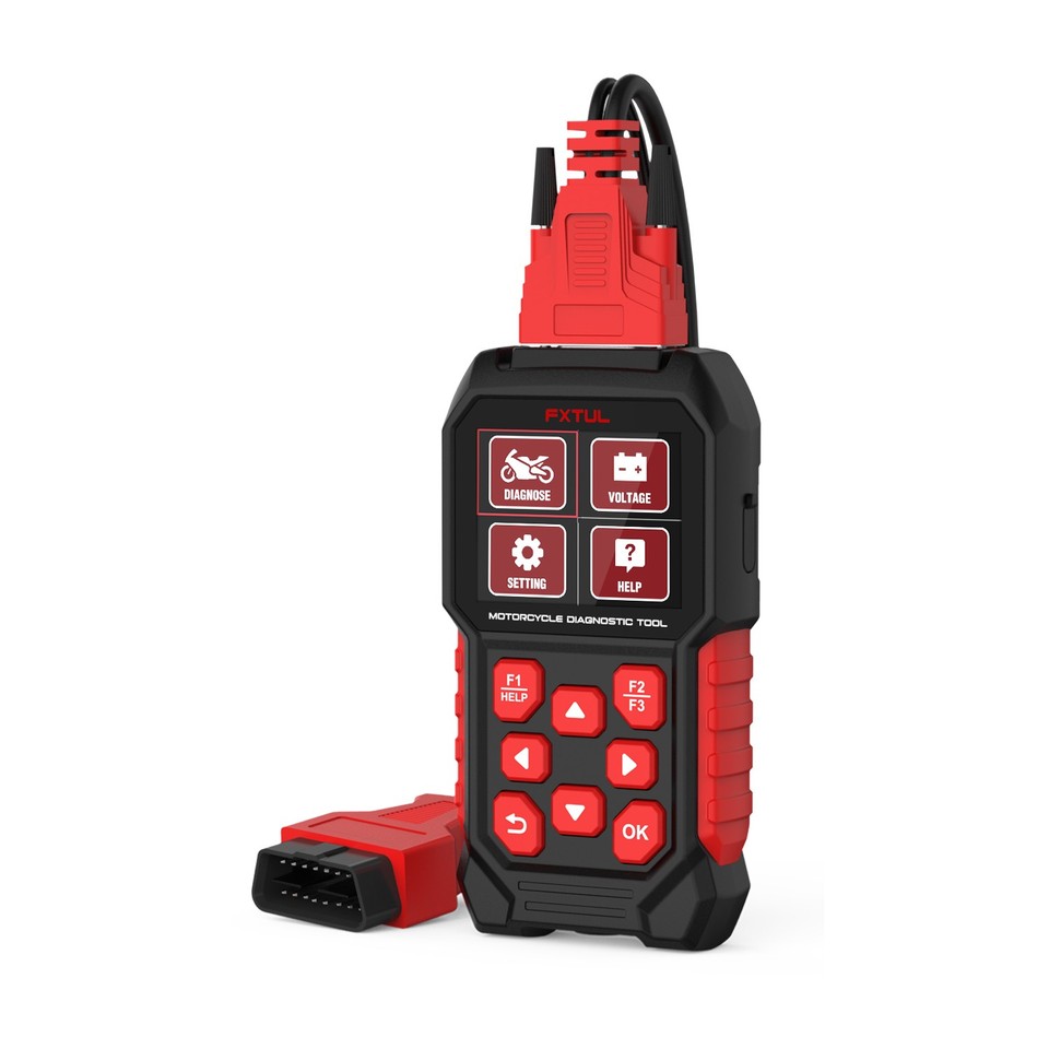 OBD2 Motorcycle Diagnostic Scanner Fault Code Reader ABS IMMO Fit For ...