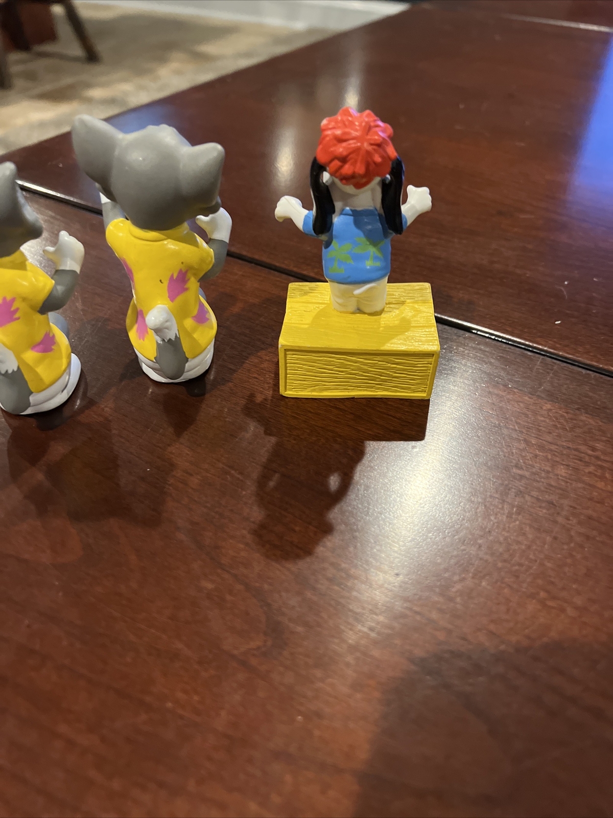 Vintage 1989 Lot of 4, 3 - Tom and Droopy Dog FIGURE 3.5" Turner ...