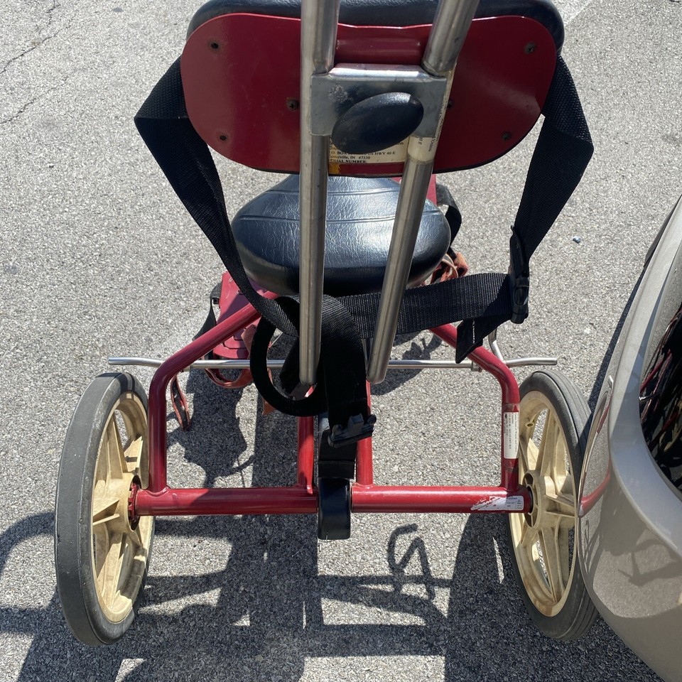Red Rifton Tricycle 3 Wheel Special needs Mag wheels 120lbs Capacity ...