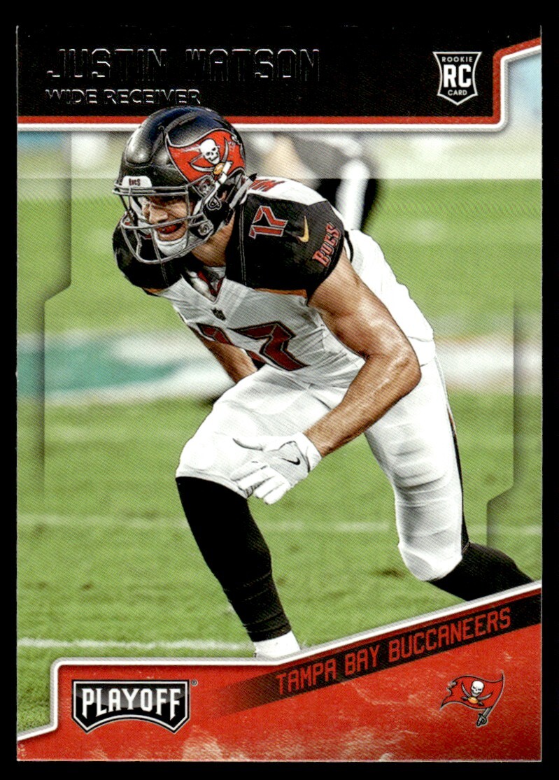 2018 Panini Playoff Justin Watson Rookie (RC) Buccaneers #267 | eBay
