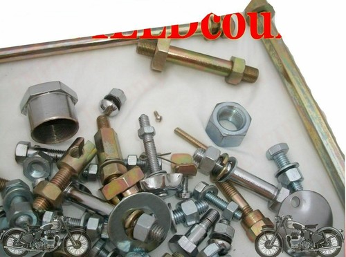 Fits Royal Enfield Bullet Complete Body Frame Fixing Nut Bolt & Screw ...