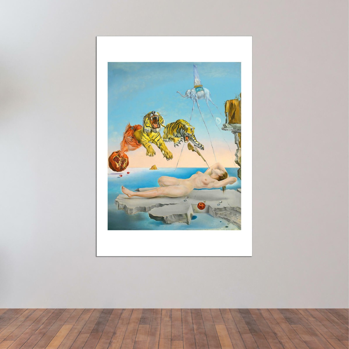 Salvador Dali Traum Verursacht Durch Den Flug Einer Biene Traum,