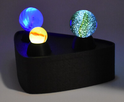 Light up Lighted Marble Display For CAC Peltier Alley German Glass ...