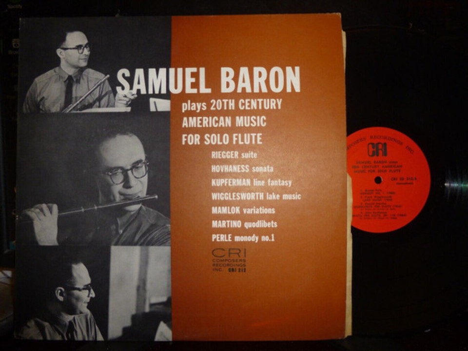 Samuel Baron - Samuel Baron Plays 20th Century American Music For Solo ...