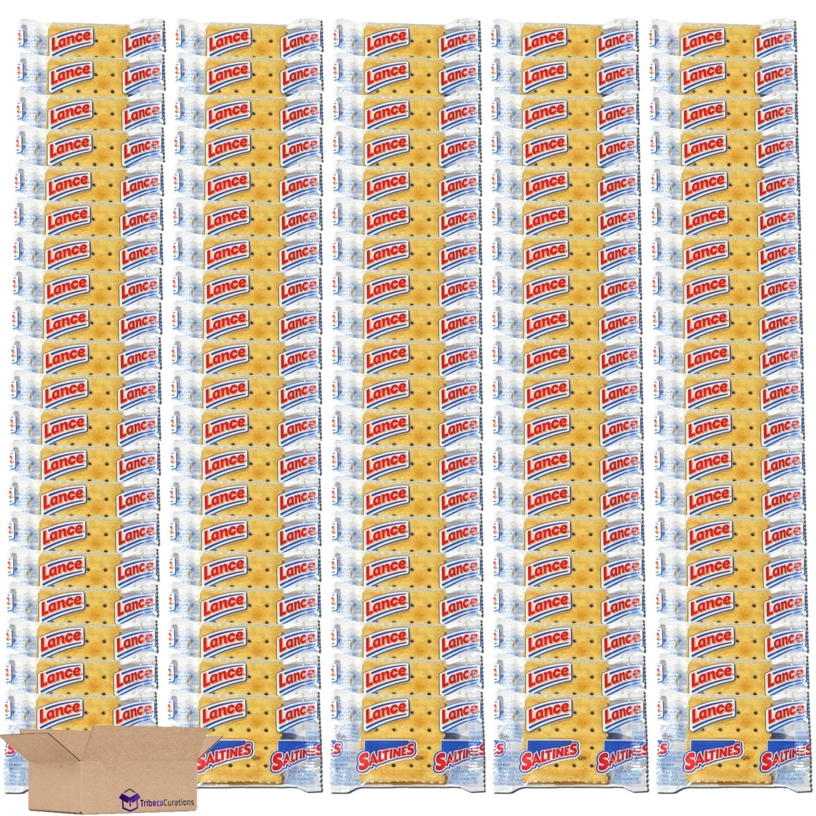 Individually Wrapped 2-Count Saltine Crackers Value Pack | Pack of 100 ...