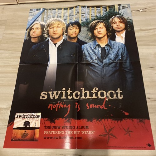 Switchfoot Nothing Is Sound 17x22 Album Poster Christian Rock Pop 2005 ...