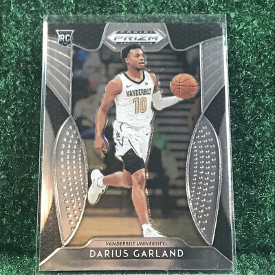 Darius Garland 2019-20 Panini Prizm Draft Picks RC #6 Vanderbilt ...