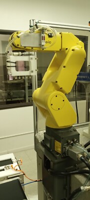 FANUC LR MATE 200IC ROBOT WITH R-30IA MATE CONTROLLER AND TEACHING ...