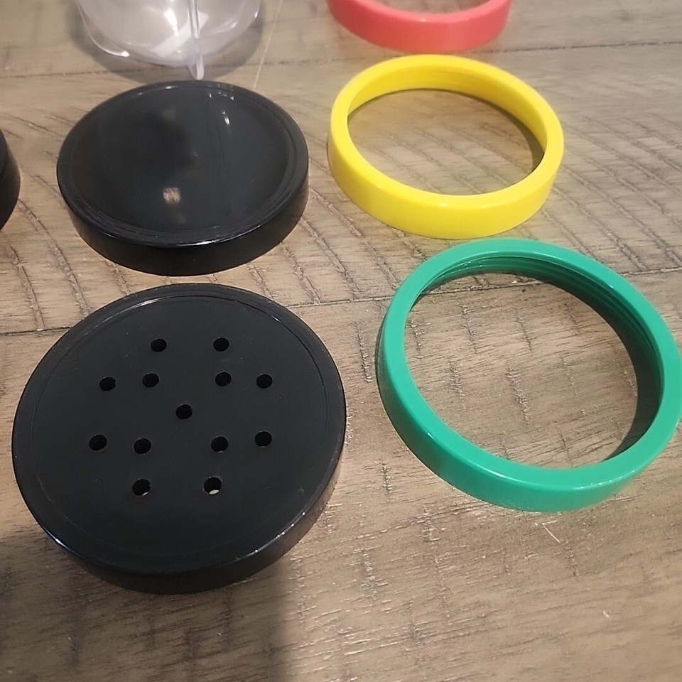 Original Magic Bullet Blender Replacement Parts 2 Cups, Shaker Lids ...