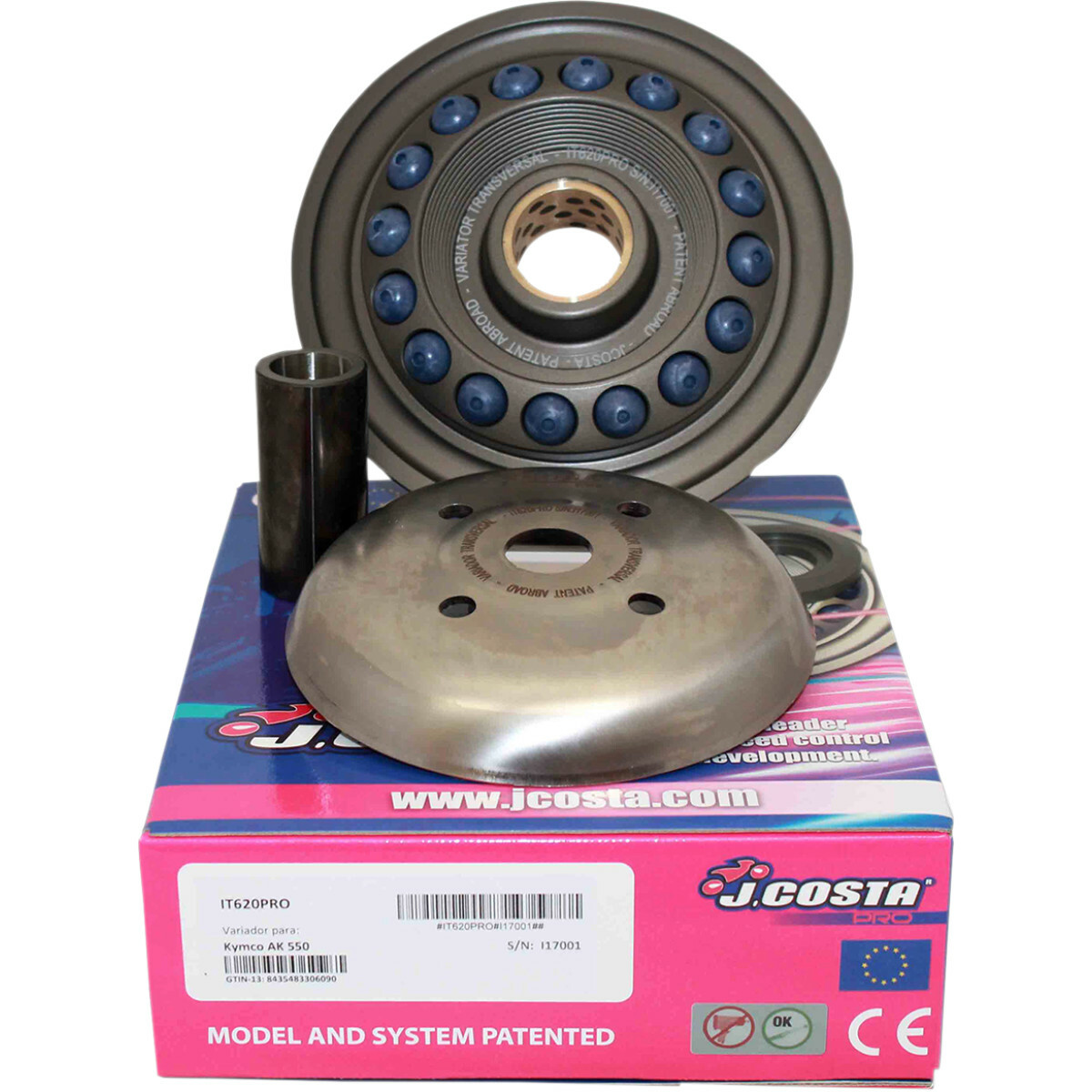 J. COSTA IT60400PR YAMAHA X-MAX 400 YP400 2013-2020 PRO PERFORMANCE ...