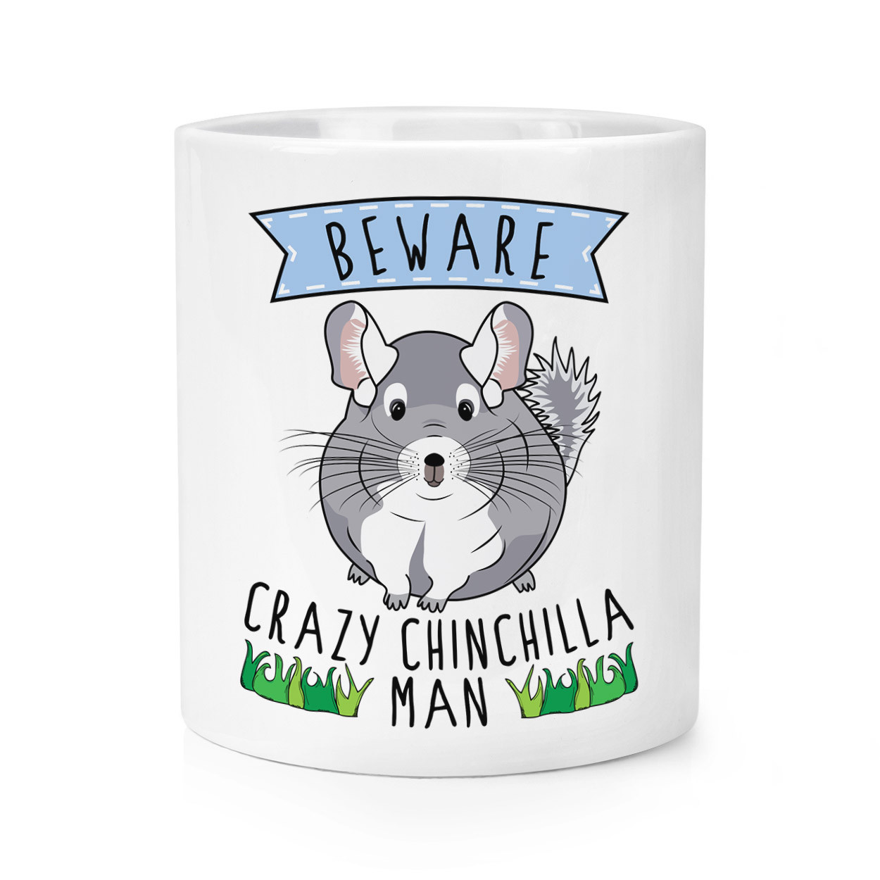 Beware Verrückte Chinchilla Mann Makeup Pinsel Bleistift Topf - Lustig ...