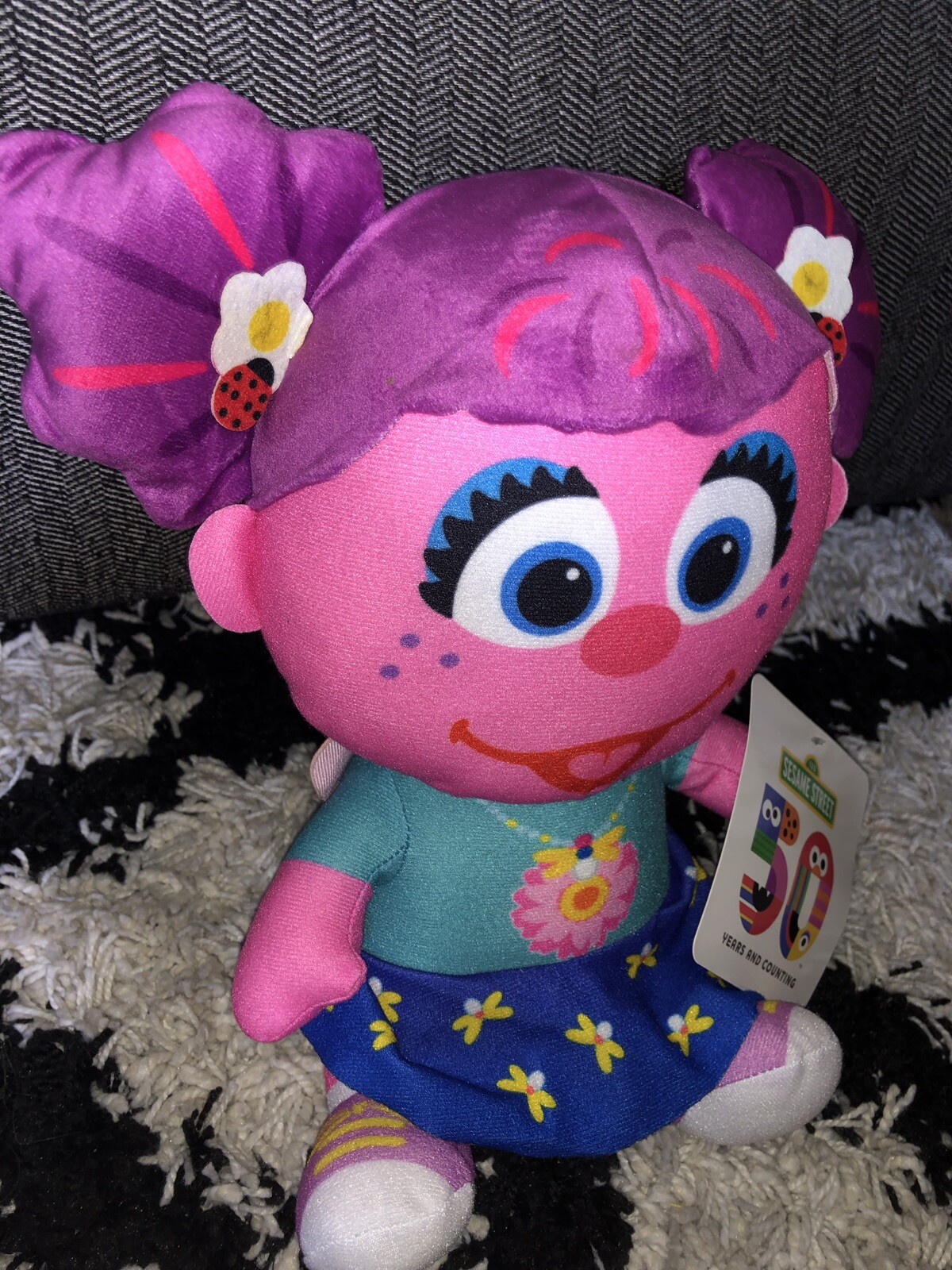 Sesame Street Abby Cadabby PLUSH 50th Anniversary Muppet Toy FACTORY ...