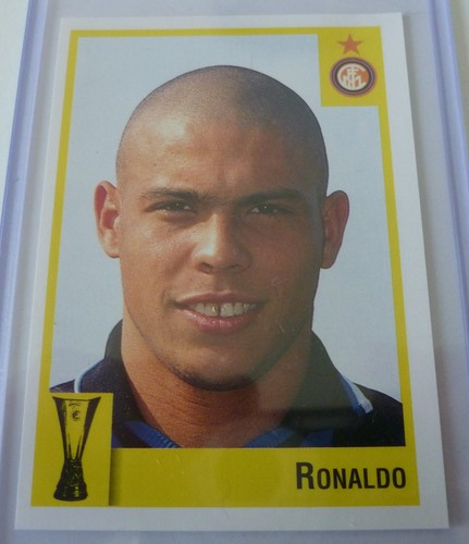 Panini Ronaldo R9 sticker Inter Calcio Coppe 97/8 #110 | eBay
