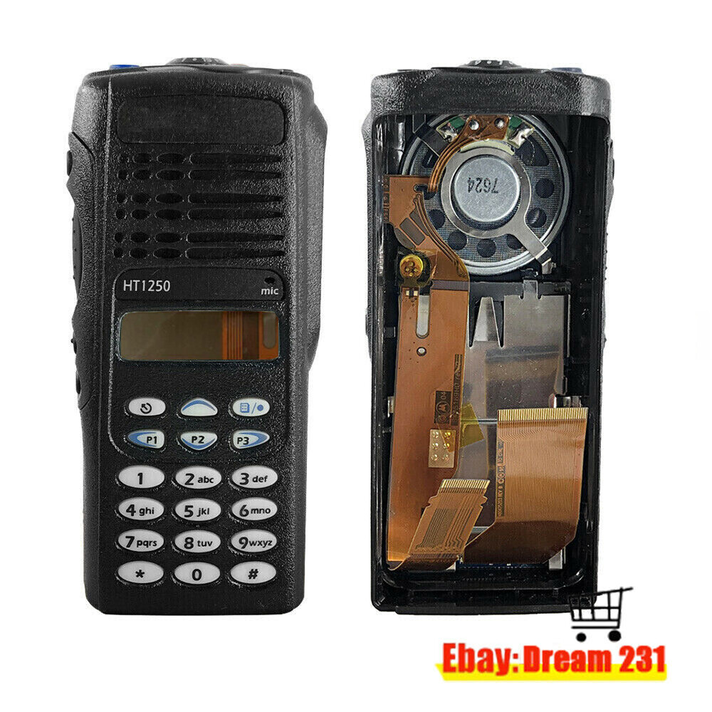 Black Replacement Housing Case Fits For HT1250 LS HT1250 Radio With ...