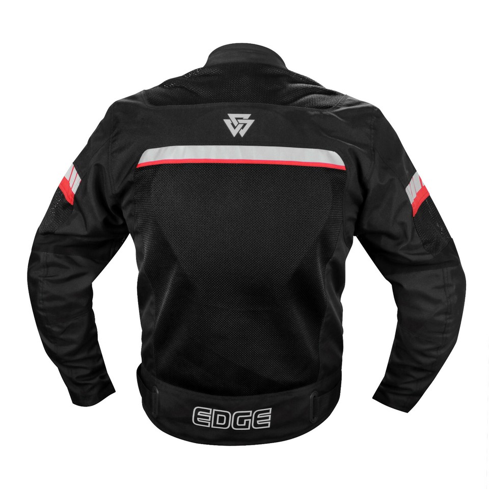 Men Racing Textile Air Flow Motorcycle Biker Breathable Armored Jacket ...