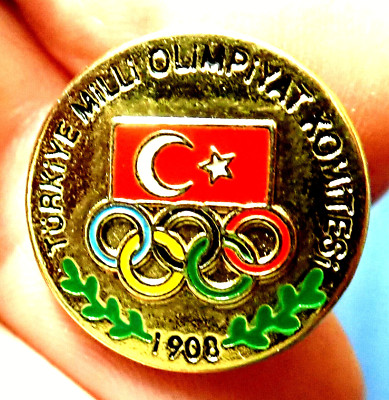 BEAUTIFUL TEAM TURKEY NOC 1988 OLYMPIC GAMES PIN / 2026 | eBay
